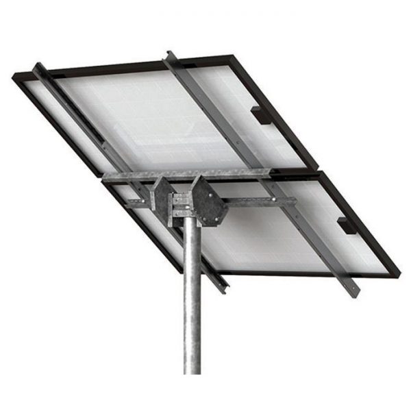 Tamarack Solar Top Of Pole Mount For Two 60 Or 72 Cell Modules 120 Mph